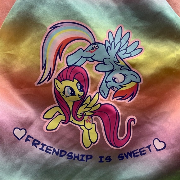 My Little Pony | Jackets & Coats | My Little Pony Satin Girls Open ...